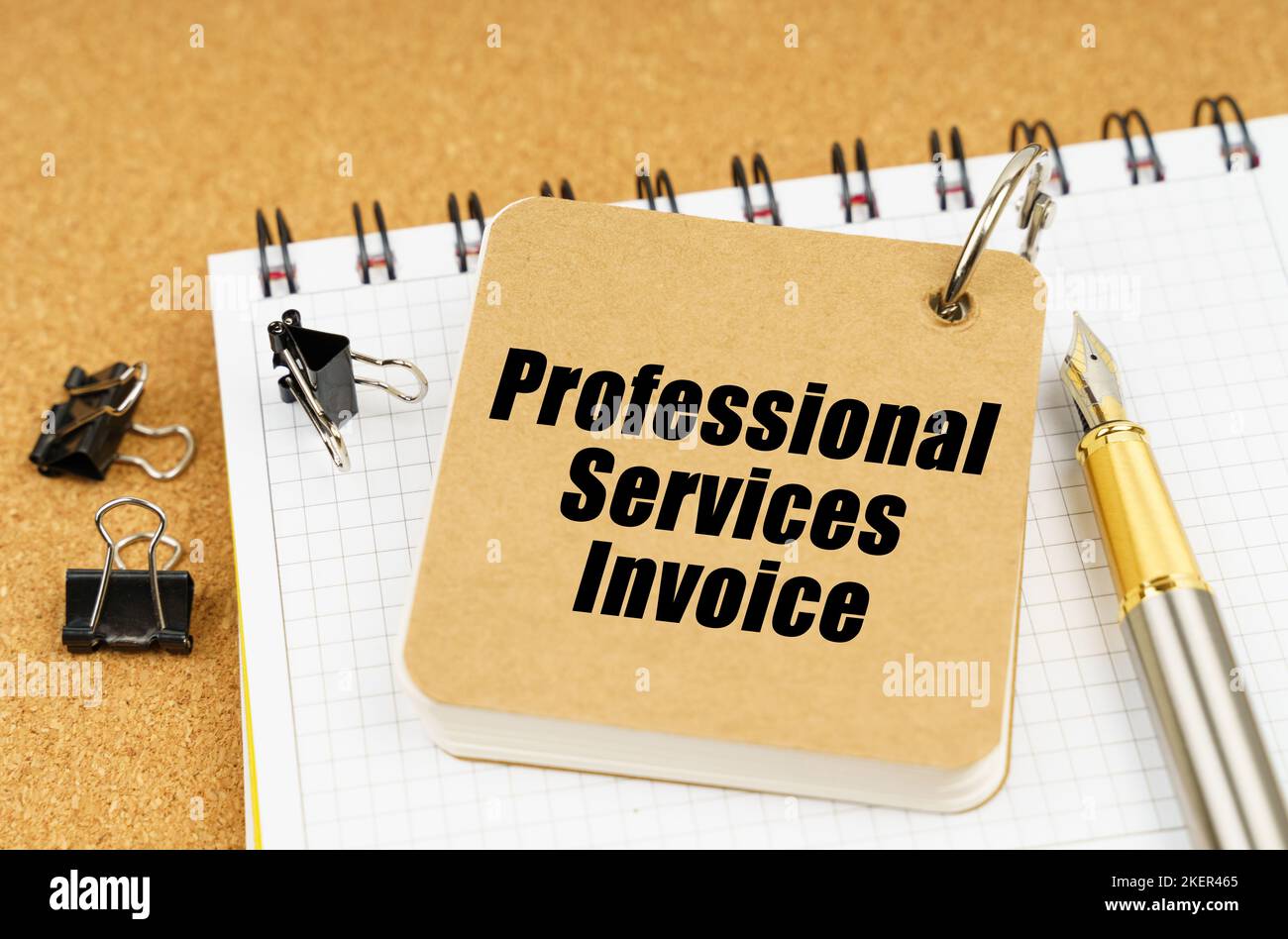 Professional services invoice hi-res stock photography and images - Alamy