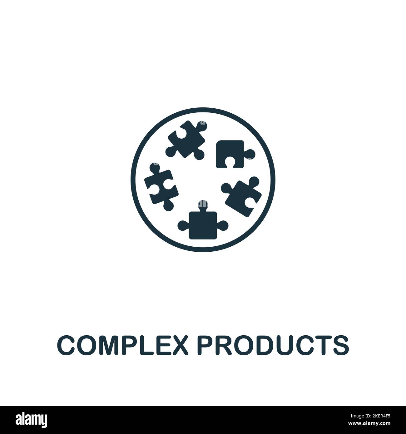 Complex Products Icon Monochrome Simple Investments Icon For Templates