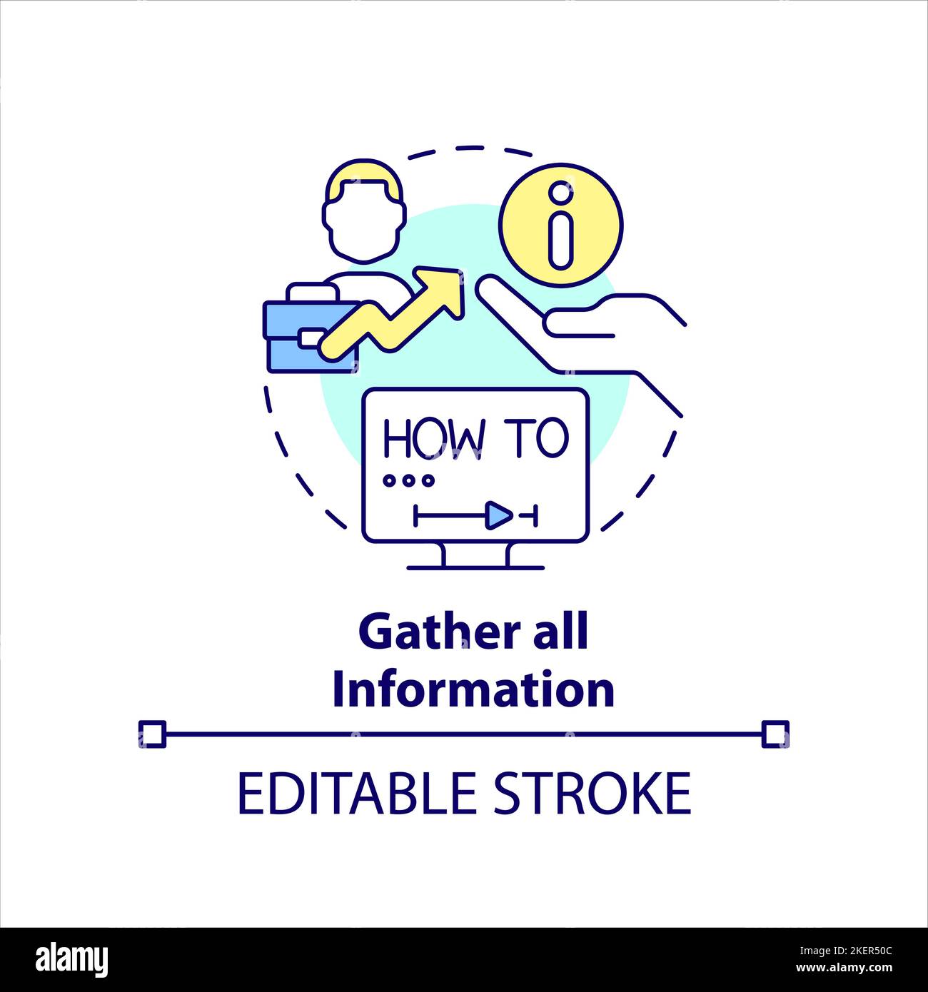 Gather all information concept icon Stock Vector Image & Art - Alamy Gather all information concept icon Stock Vector Image & Art - Alamy