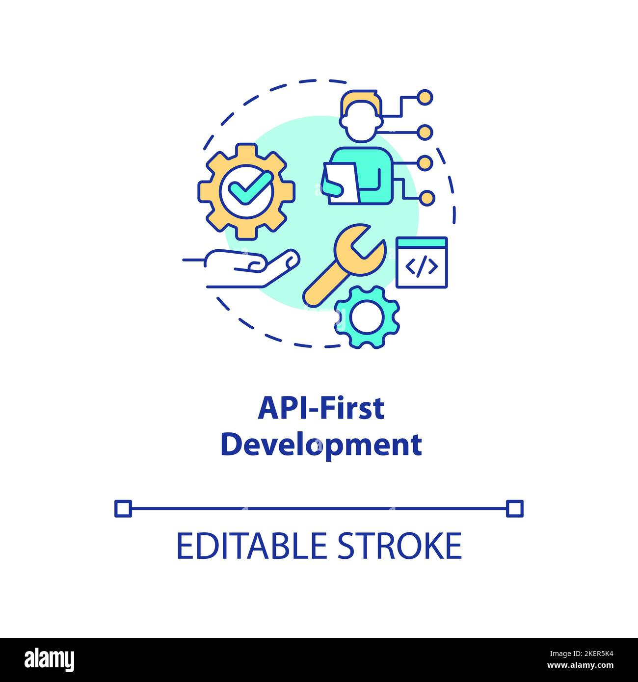 API first development concept icon Stock Vector Image & Art - Alamy API first development concept icon Stock Vector Image & Art - Alamy