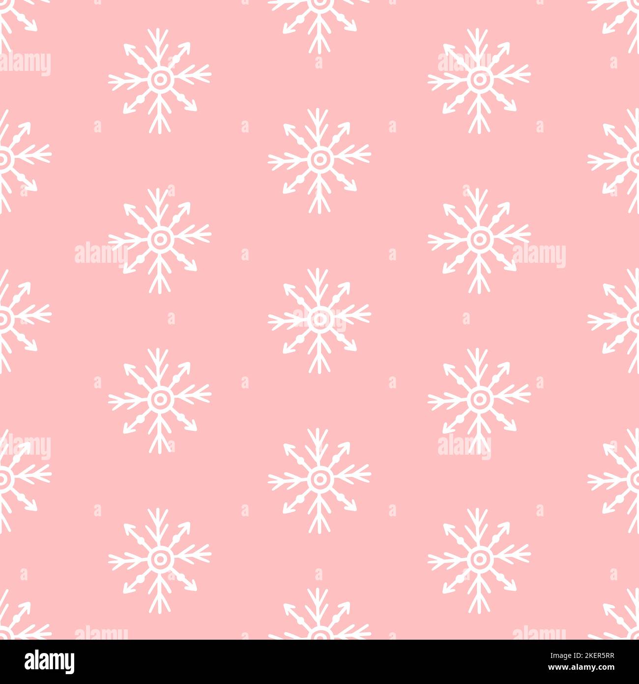 Geometric snowflake pattern Stock Vector Images - Alamy