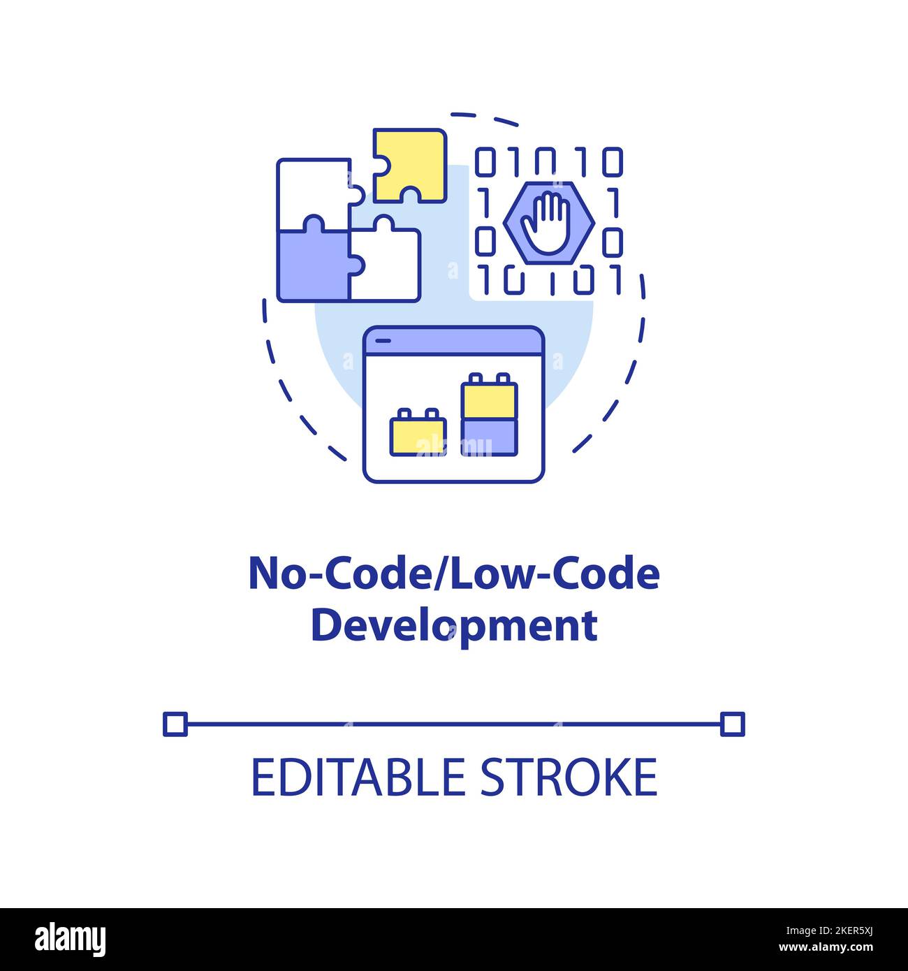 No code development concept icon Stock Vector Image & Art - Alamy No code development concept icon Stock Vector Image & Art - Alamy