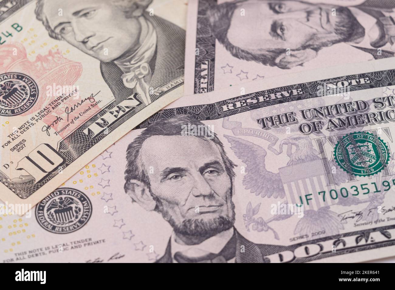 The texture of US dollars. Background from dollar bills. Close-up Stock ...