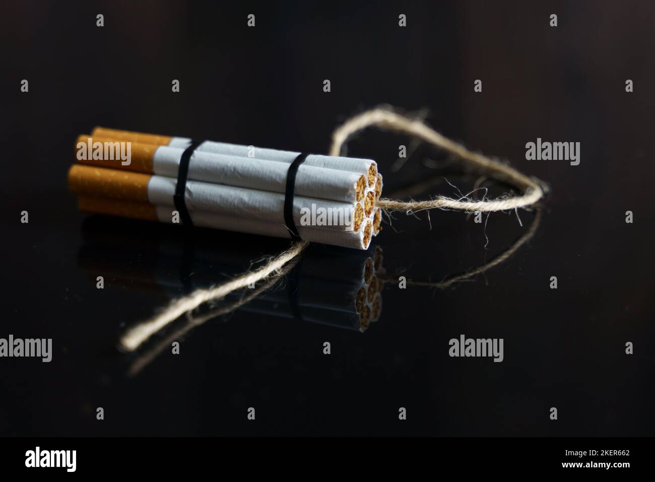 The concept of medicine is the fight against smoking. Cigarettes are ...