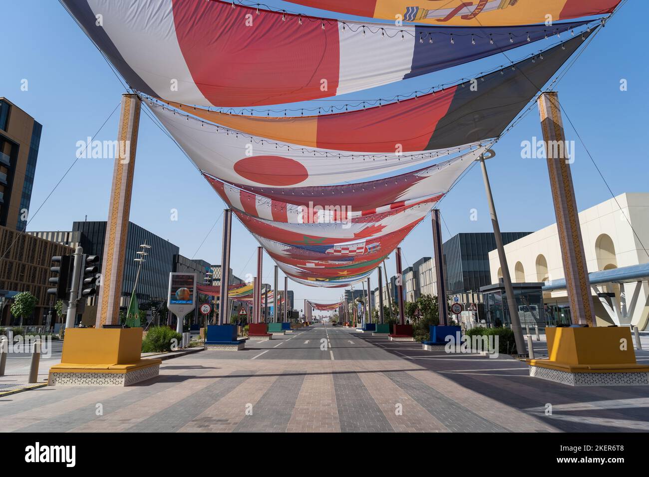 Lusail Commercial Boulevard, Lusail City, Qatar Stock Photo - Alamy