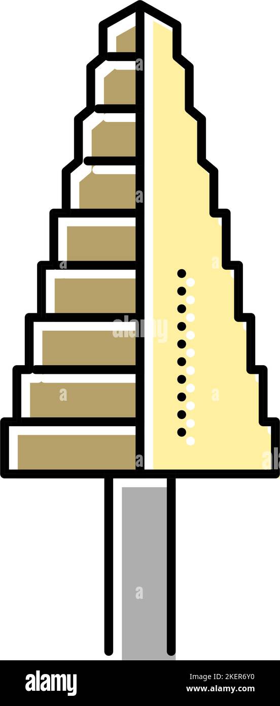 Step drill Stock Vector Images - Alamy