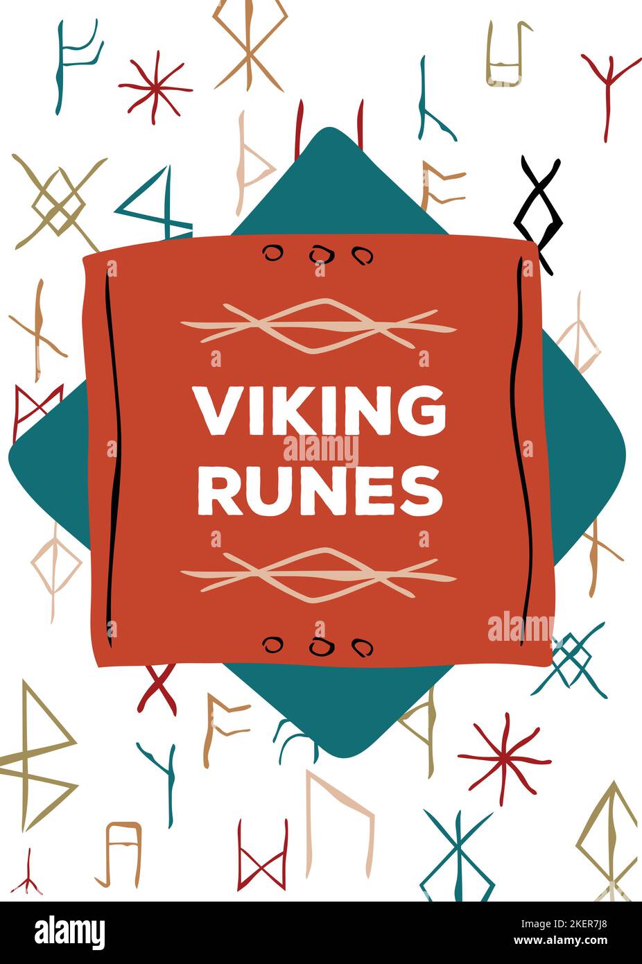 Runes line art hi-res stock photography and images - Alamy