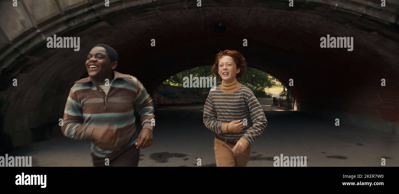 BANKS REPETA and JAYLIN WEBB in ARMAGEDDON TIME (2022), directed by ...