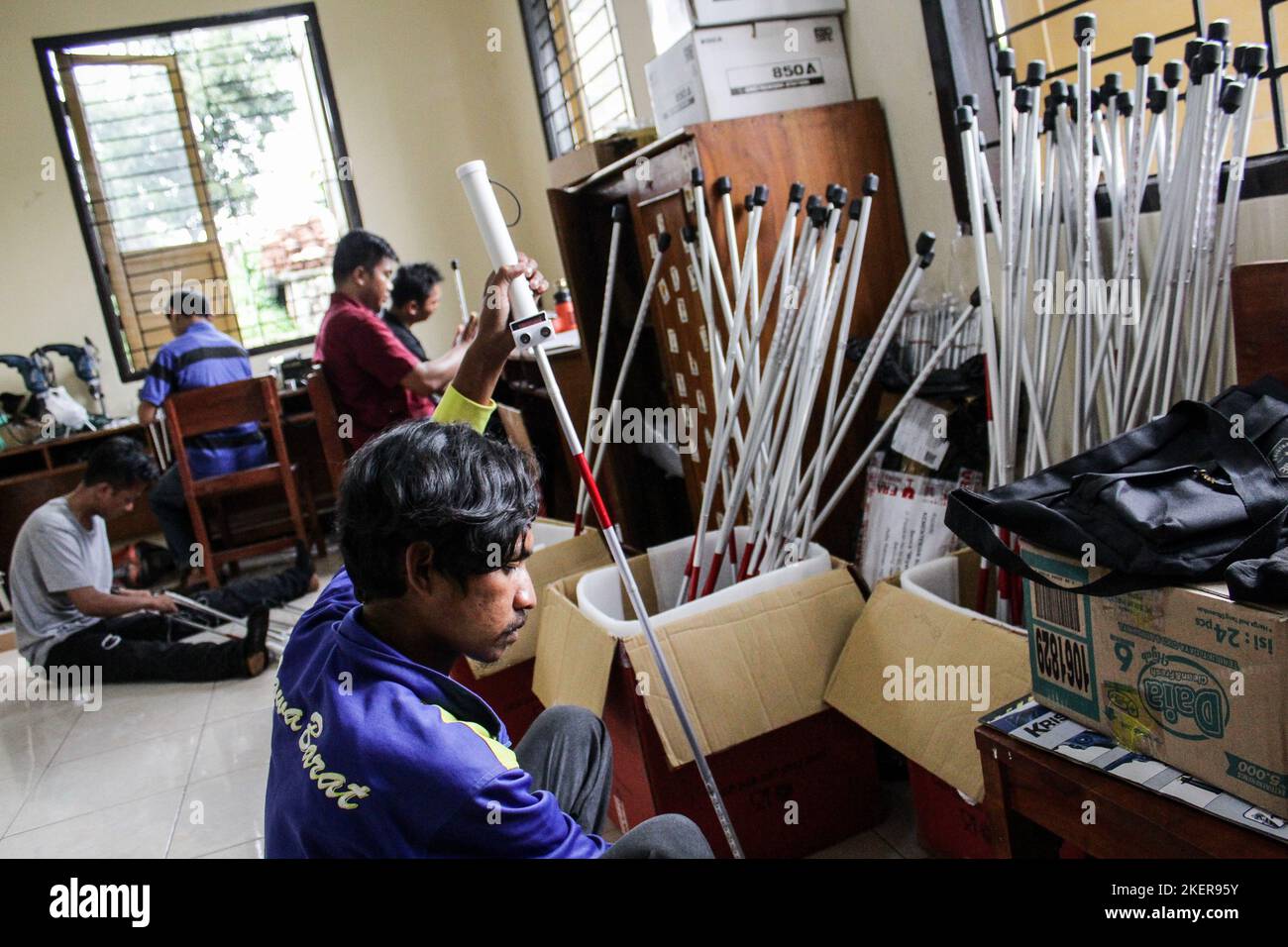 Bandung, West Java, Indonesia. 14th Nov, 2022. People with disabilities ...