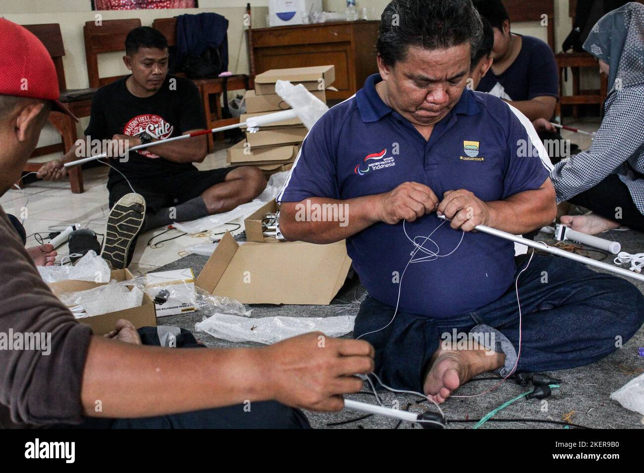Bandung, West Java, Indonesia. 14th Nov, 2022. People with disabilities ...