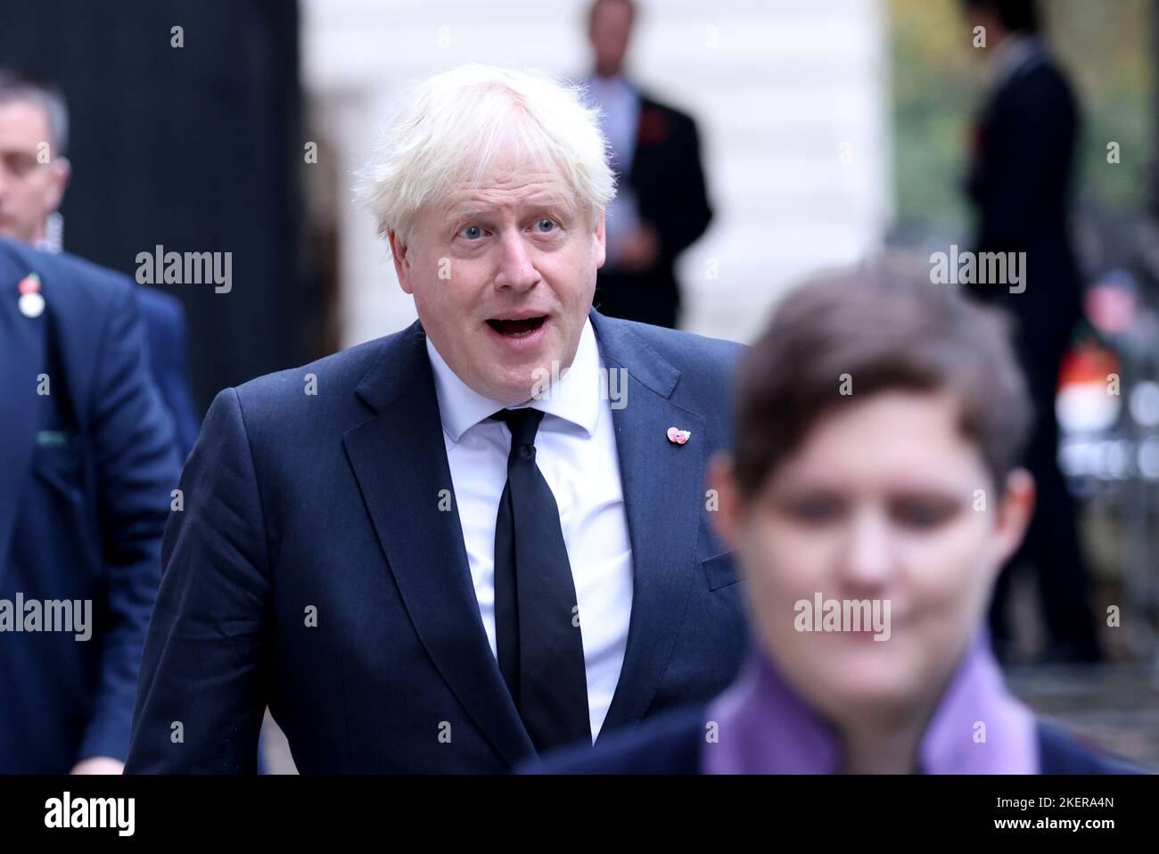 London, UK. 13th Nov, 2022. Former Prime Minister Boris Johnson in ...