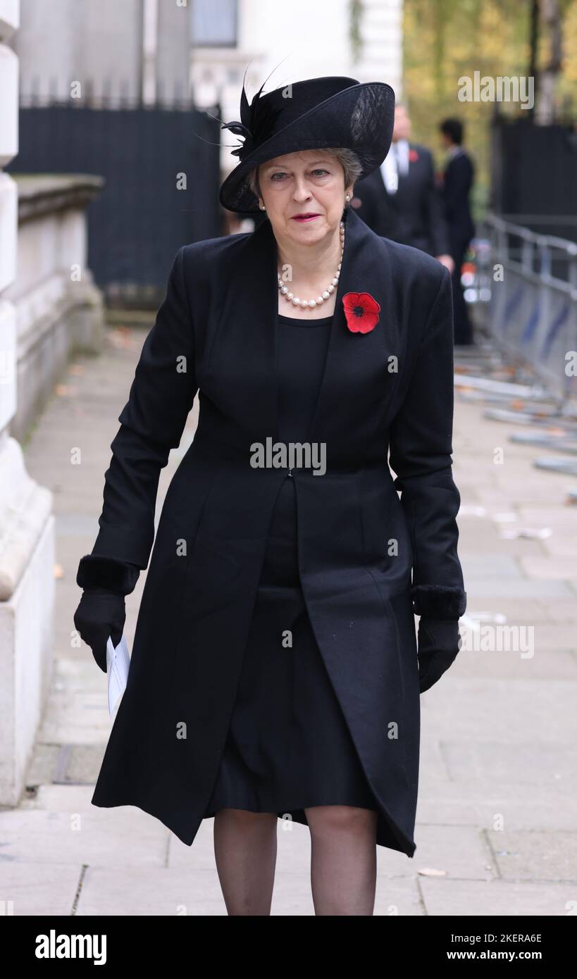 London, UK. 13th Nov, 2022. Former Prime Minister Theresa May in ...