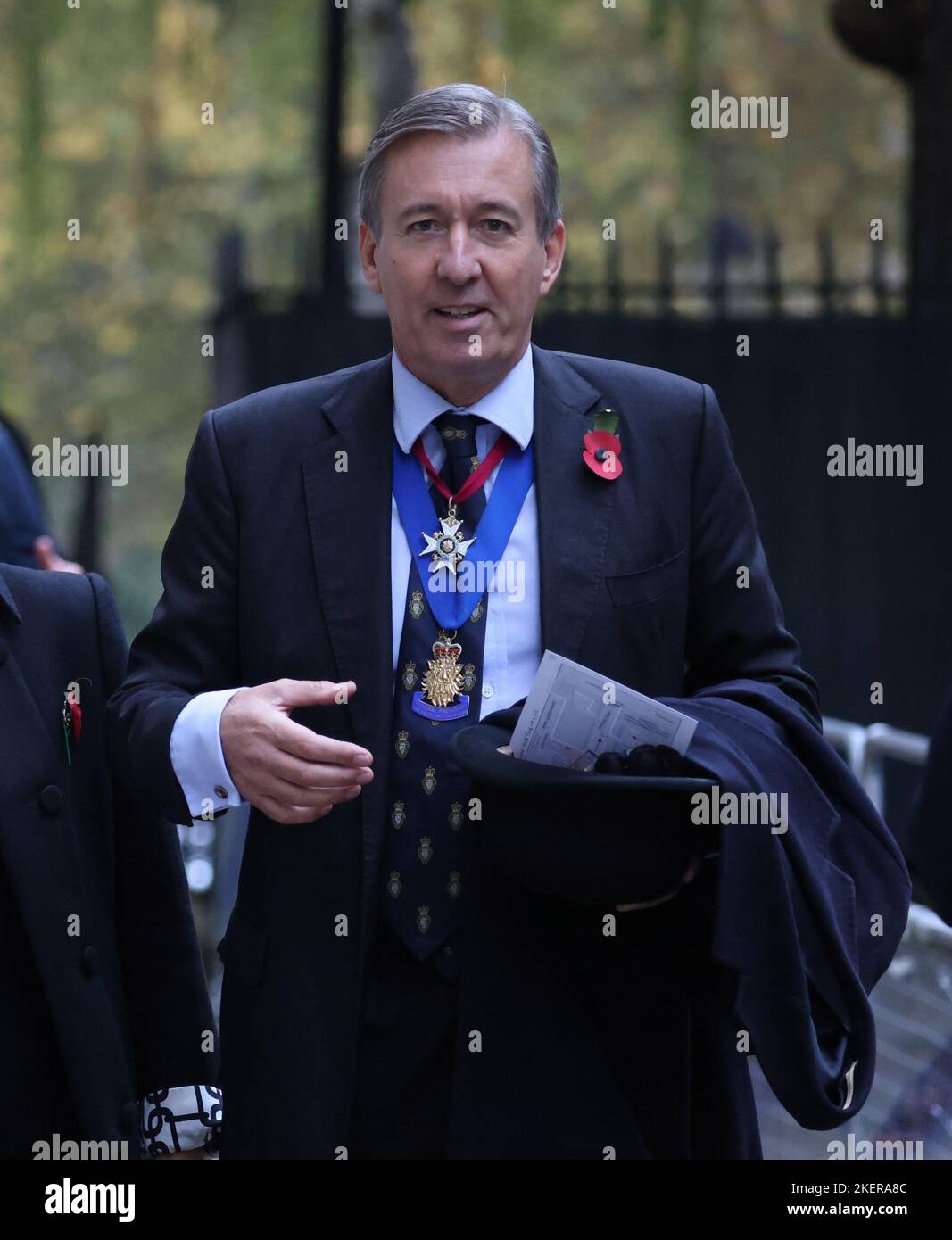 London, UK. 13th Nov, 2022. Lt General James Bashall (National ...