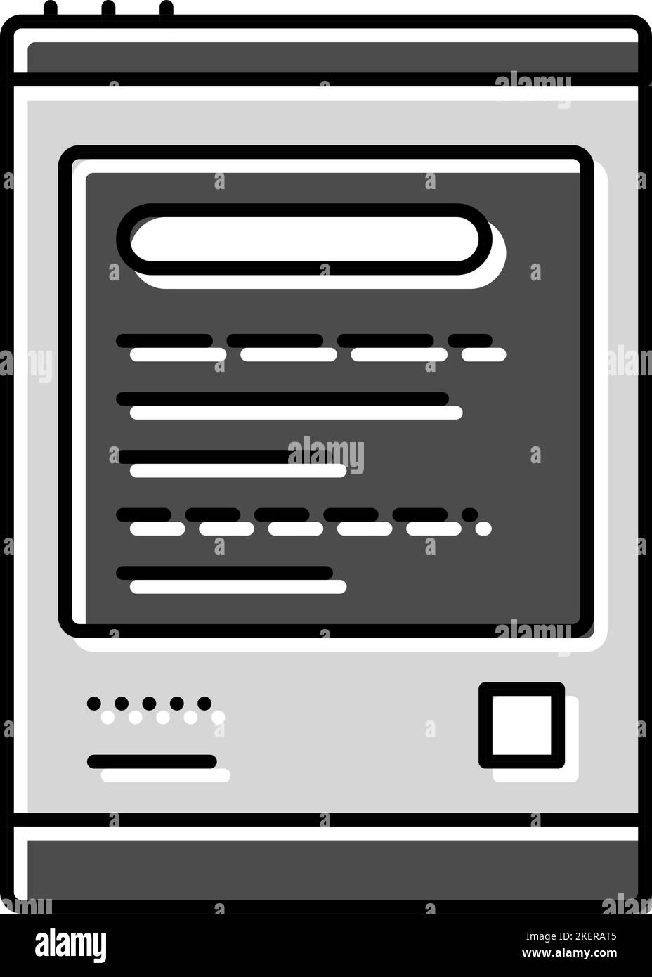 mobile battery color icon vector illustration Stock Vector Image & Art ...