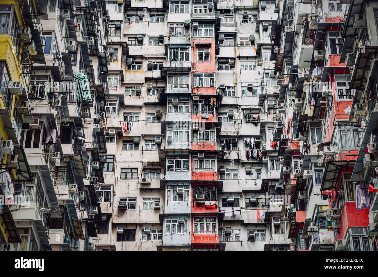 Yick Fat building. It's one of the famous spots to visit in Hong Kong ...