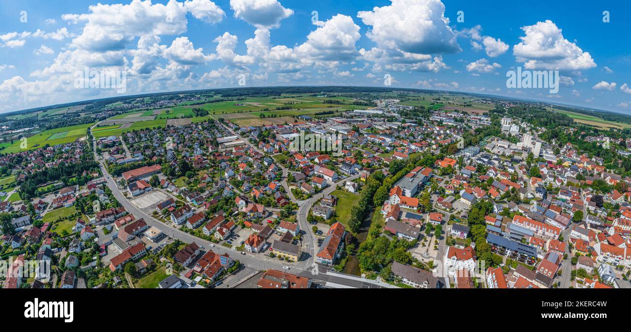 Aerial view little church in hi-res stock photography and images - Alamy