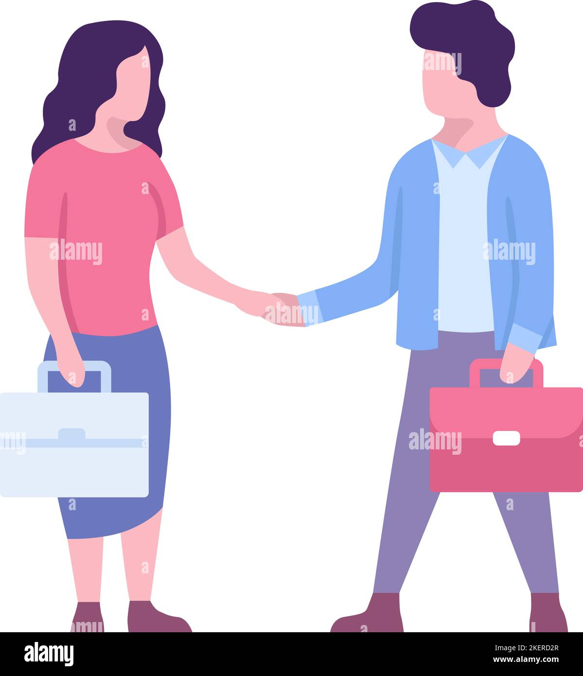 Shake hand Stock Vector Images - Alamy