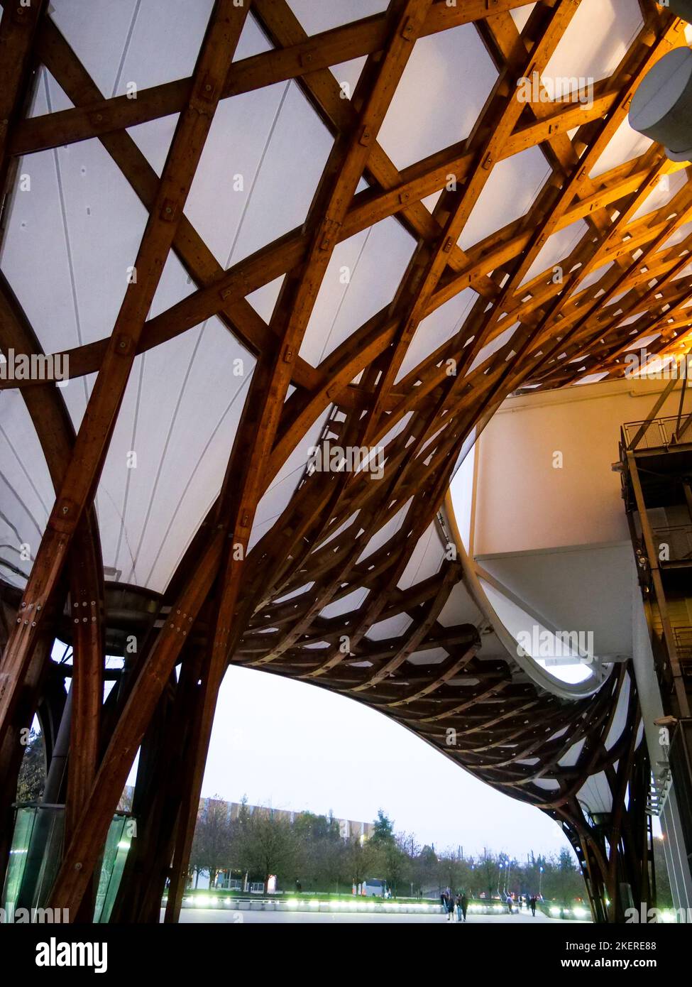 Centre Pompidou, Amphitheater district, Amphitéatre area, town ...