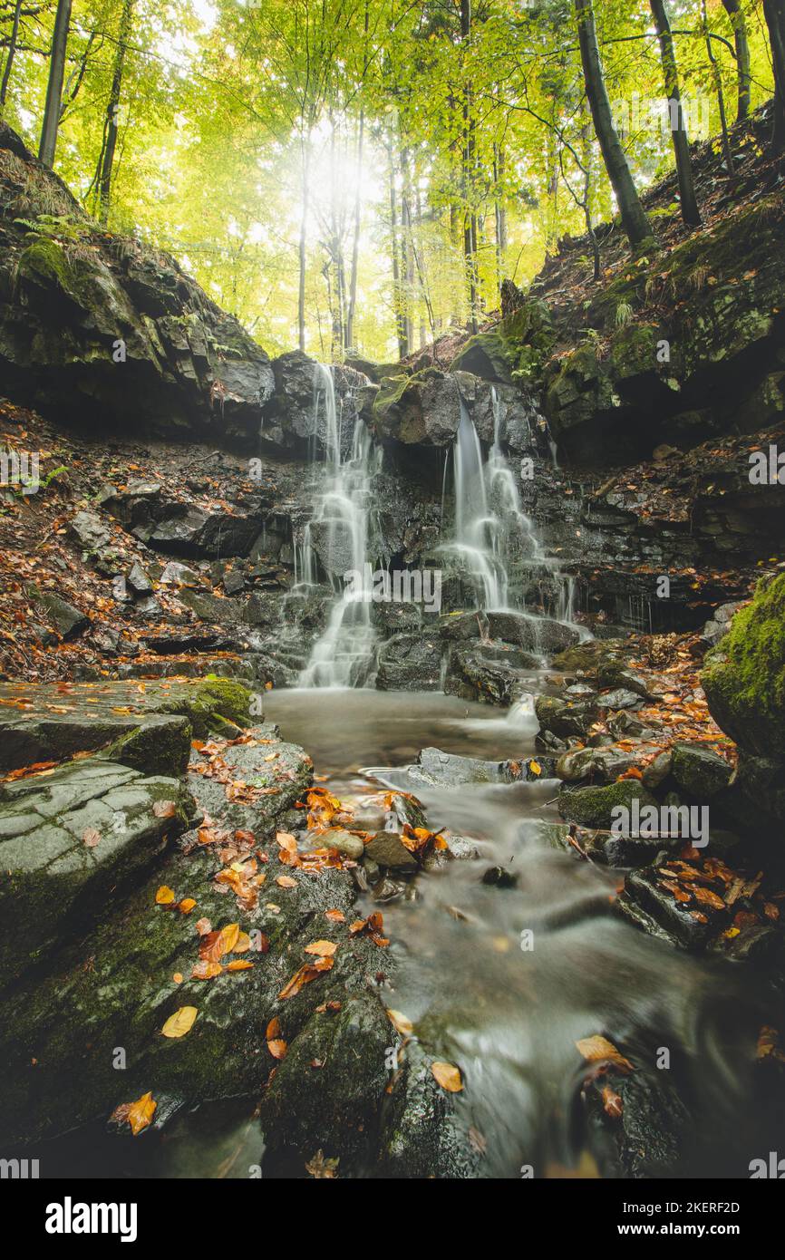 Tosanovsky waterfall hi-res stock photography and images - Alamy