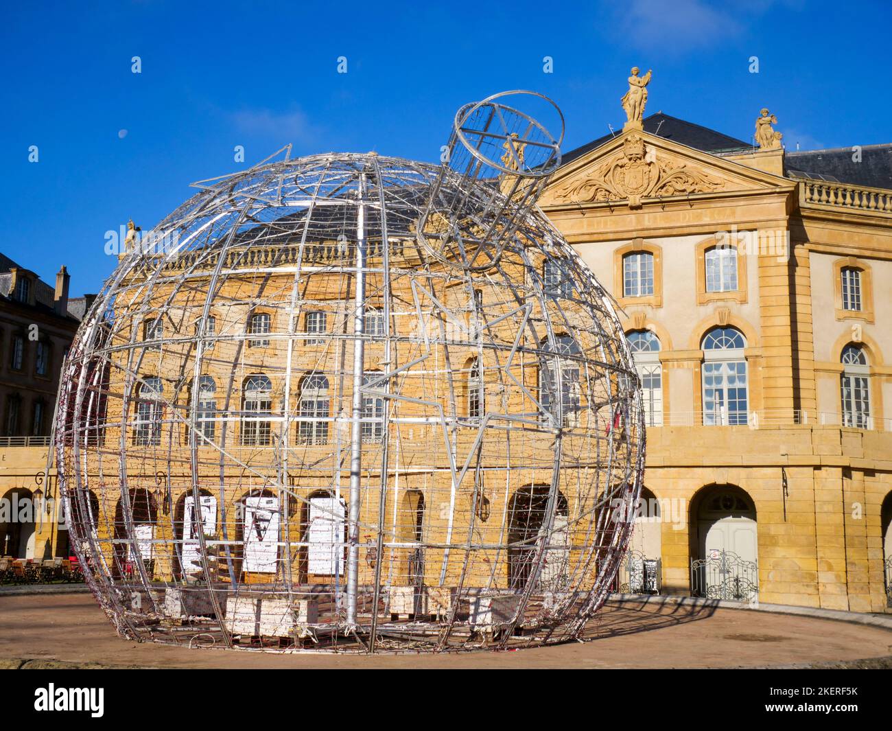 Opera Theater, Metz, Moselle, Lorraine, Grand Est region, France Stock ...