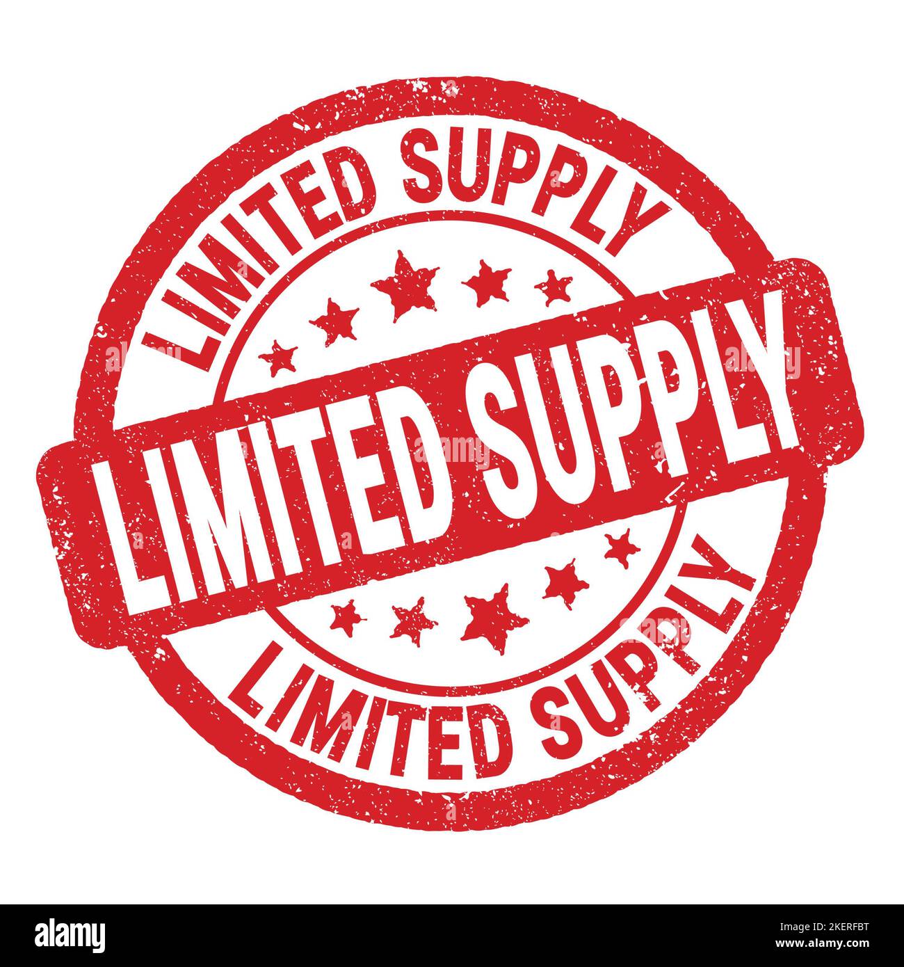 Limited supply sign Cut Out Stock Images & Pictures - Alamy
