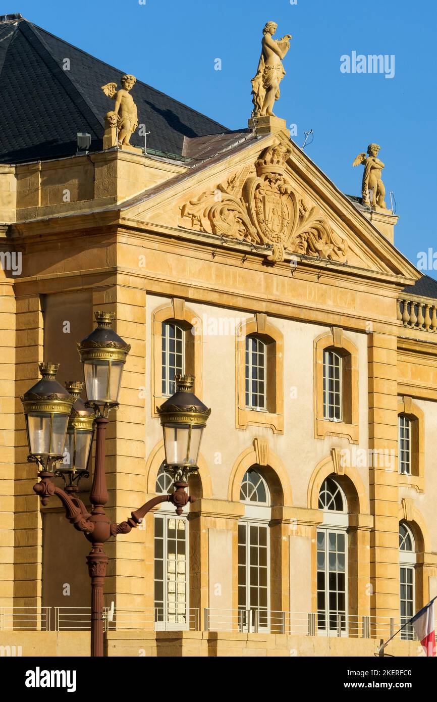 Opera Theater, Metz, Moselle, Lorraine, Grand Est region, France Stock ...