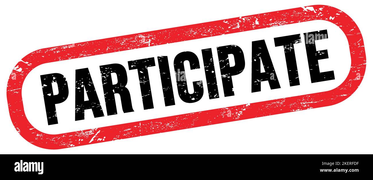 Participate stamp hi-res stock photography and images - Alamy