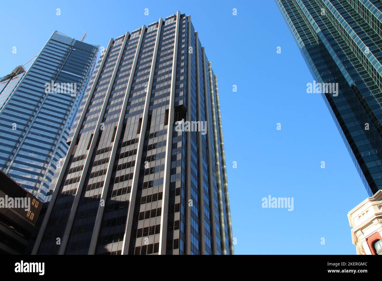 modern buildings in perth in australia Stock Photo - Alamy