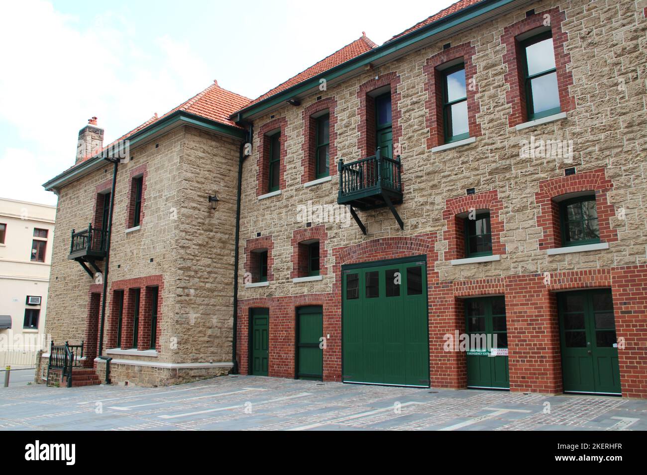 fire station in perth in australia Stock Photo - Alamy