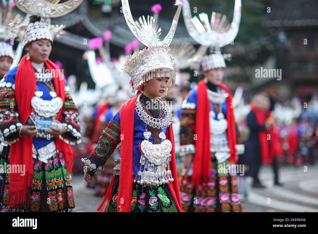 Lusheng dance in Qiandongnan Miao and Dong Autonomous Prefecture ...