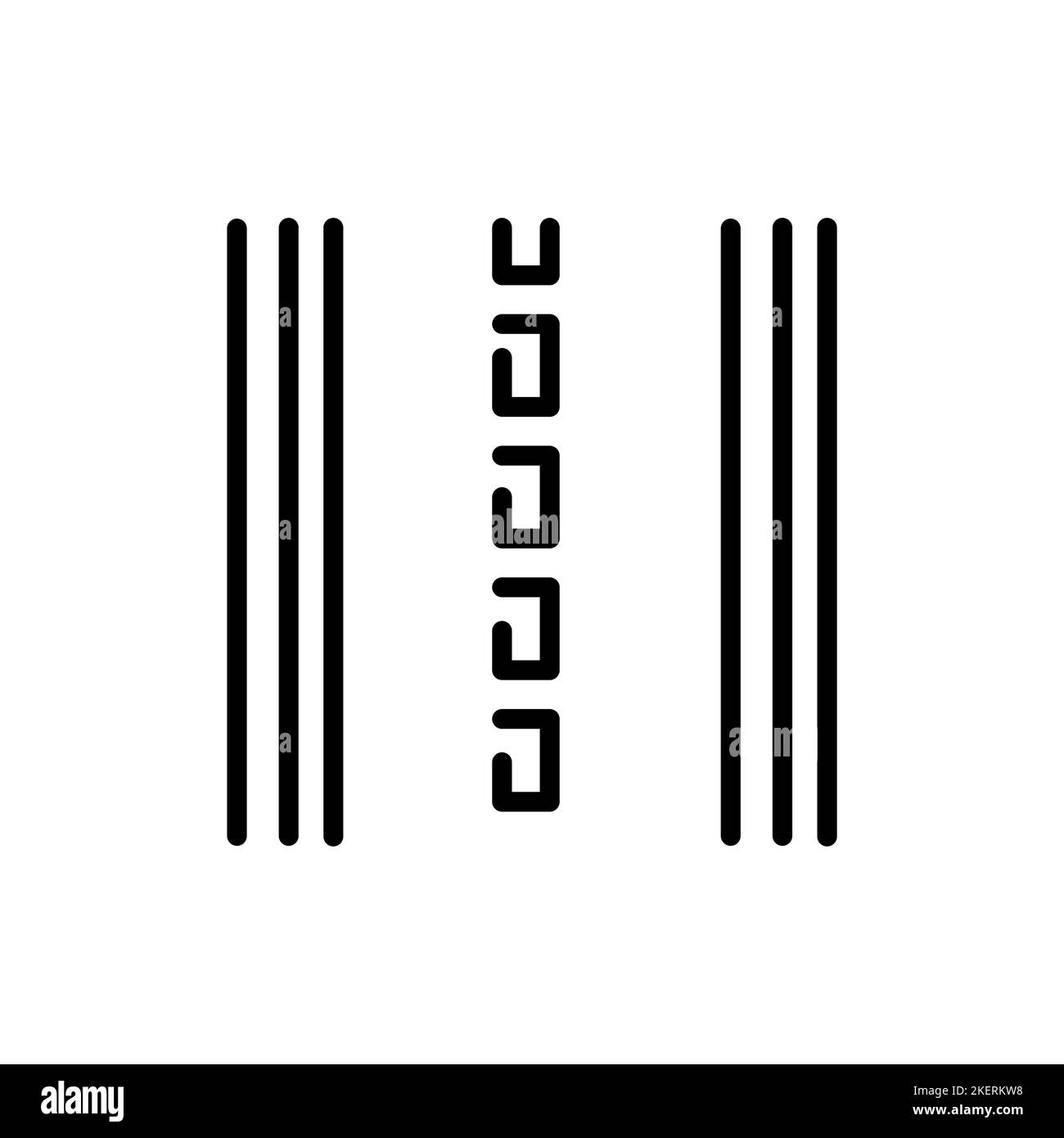 Asphalt olor line icon. Road construction. Pictogram for web page Stock ...