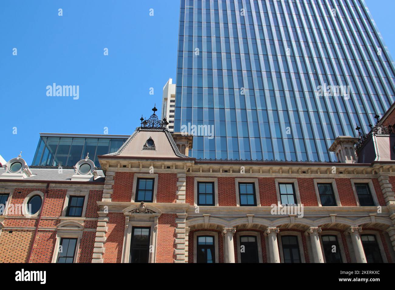 old brick buildings (state buildings) in perth in australia Stock Photo ...