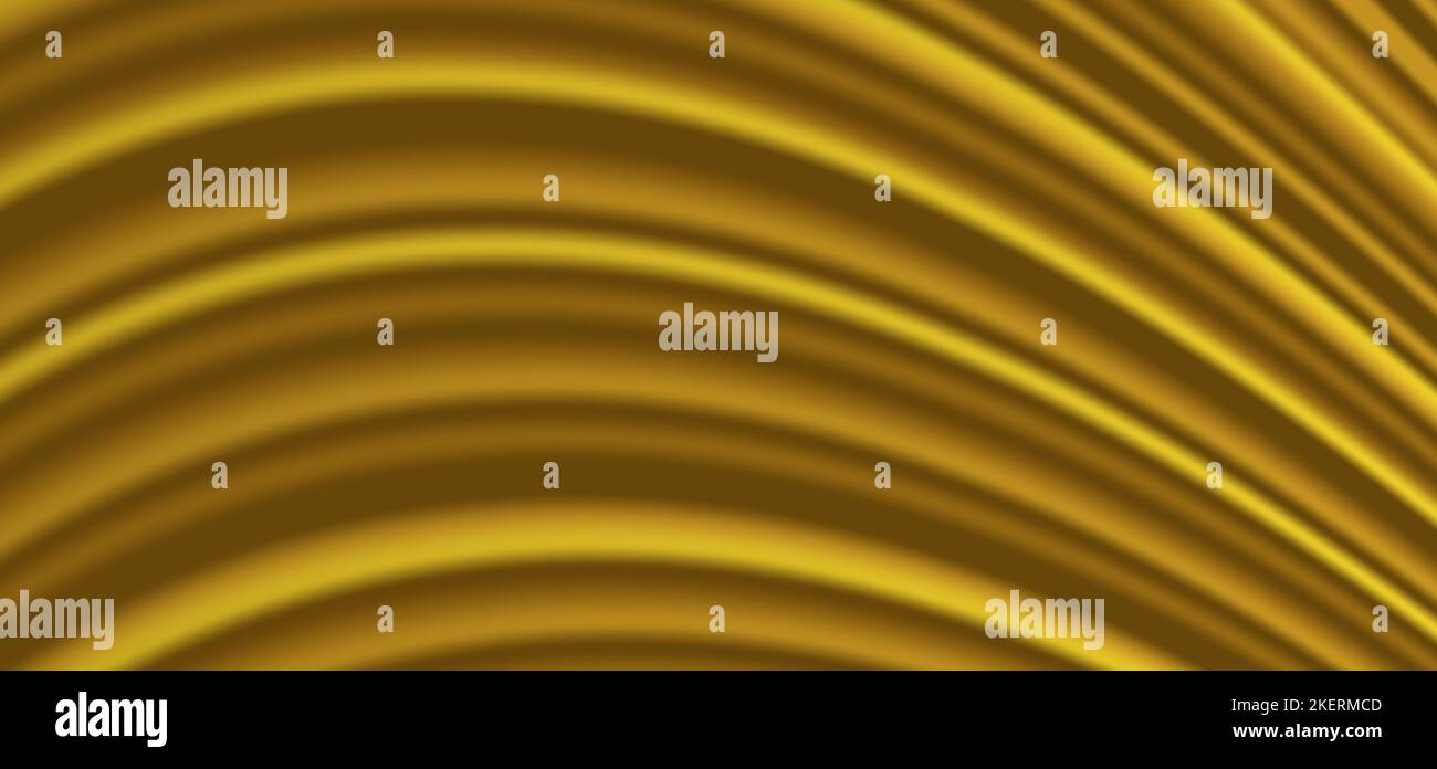 Abstract gold stripe lines pattern artwork decorative of silk style ...