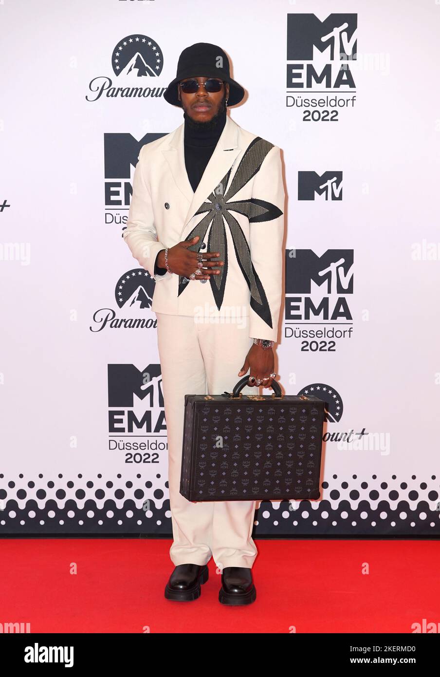 Che Lingo attending the MTV Europe Music Awards 2022 held at the PSD ...