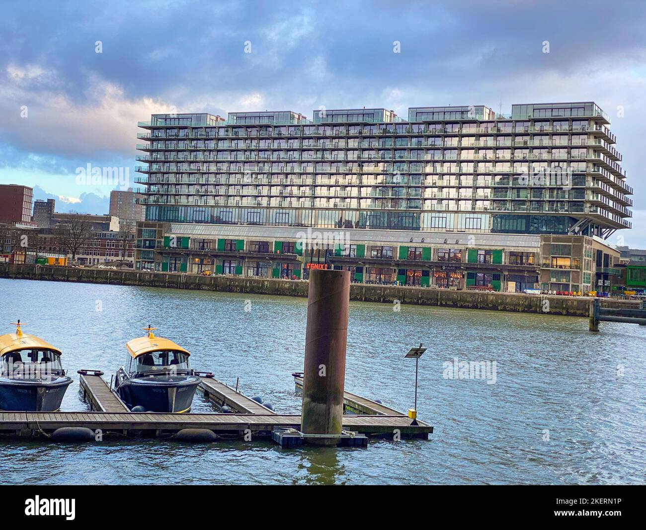 Roterdam city, The Netherlands- Architectural capital with harbour and ...