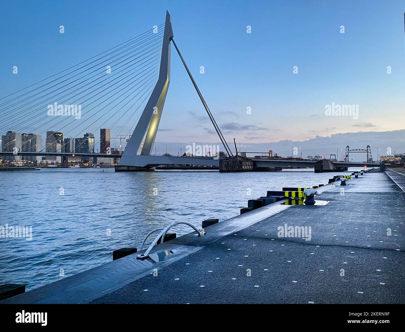 Roterdam city, The Netherlands- Architectural capital with harbour and ...