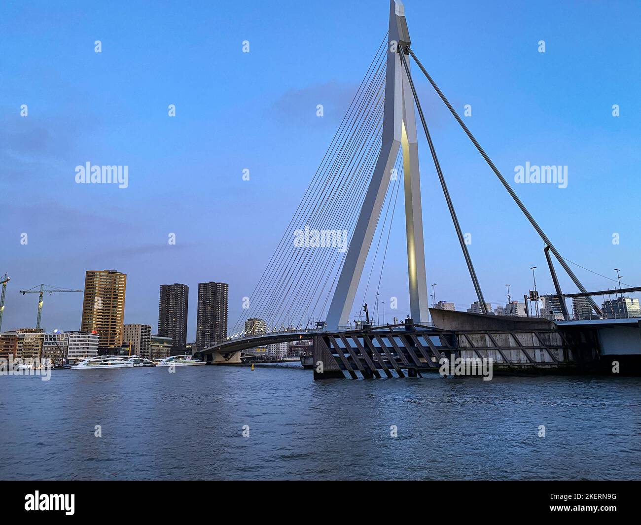 Roterdam city, The Netherlands- Architectural capital with harbour and ...