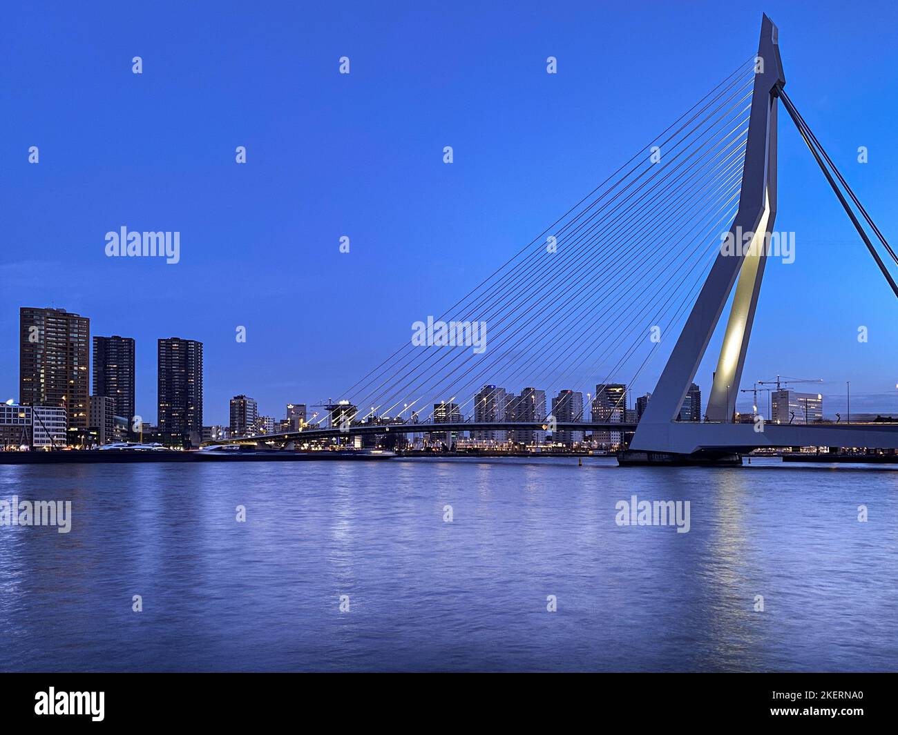 Roterdam city, The Netherlands- Architectural capital with harbour and ...