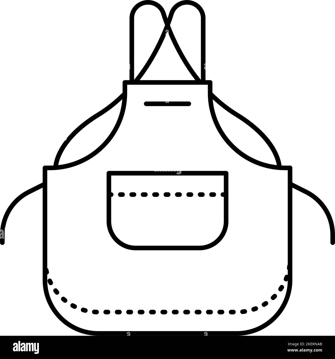 Blue apron Black and White Stock Photos & Images - Alamy