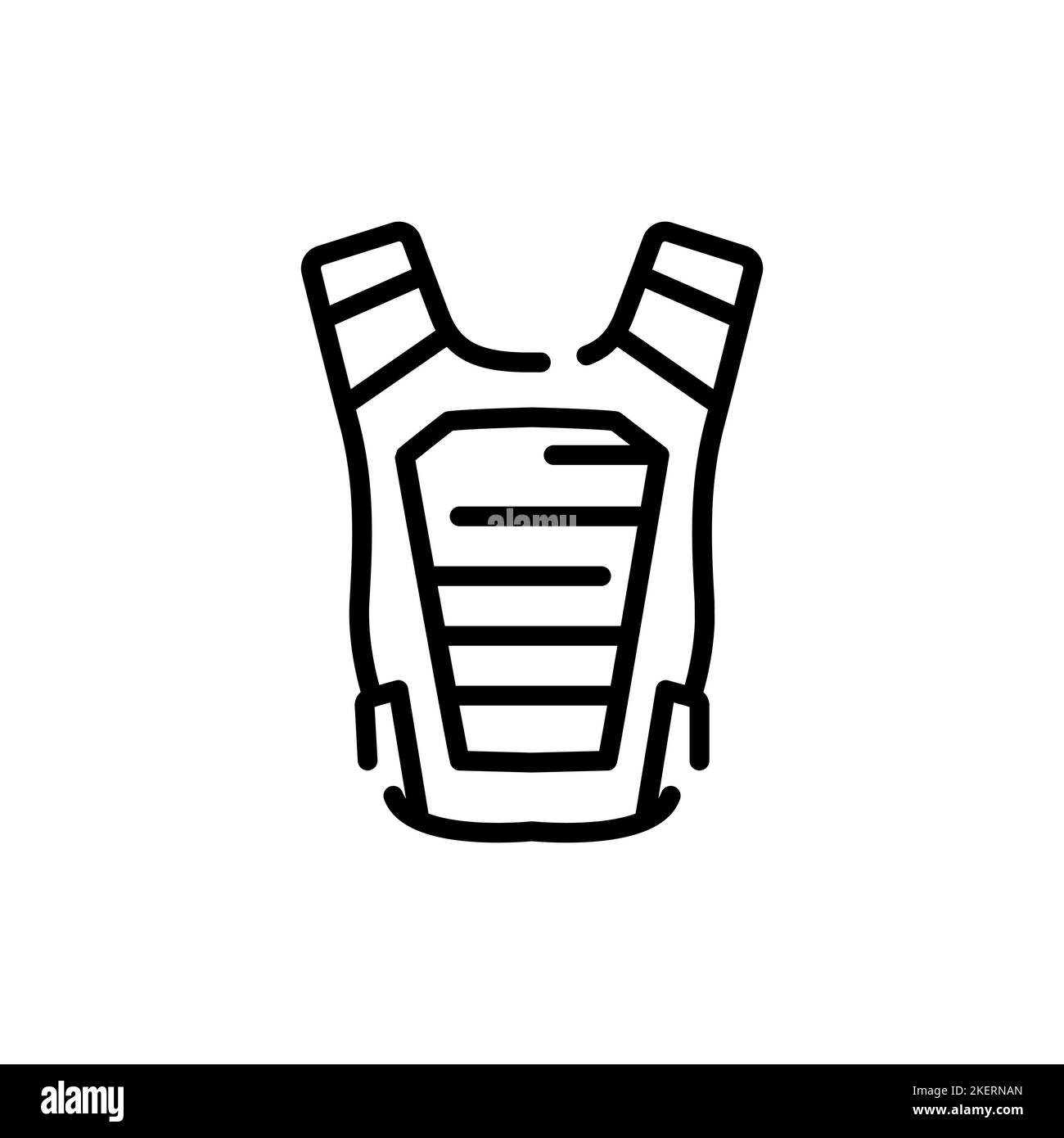 Bulletproof vest vector vectors hi-res stock photography and images - Alamy