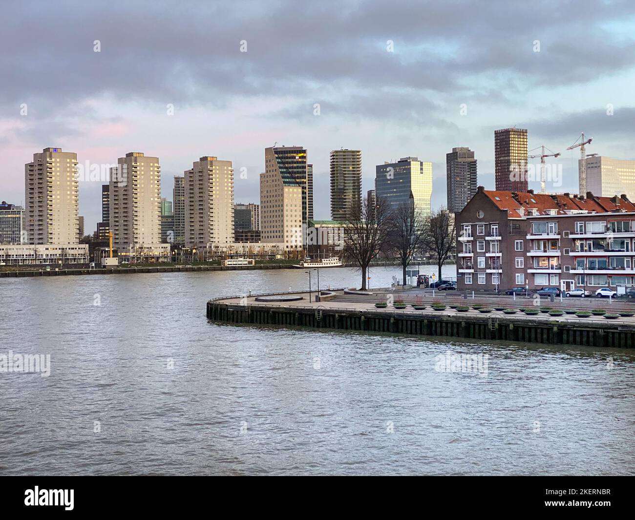 Roterdam city, The Netherlands- Architectural capital with harbour and ...