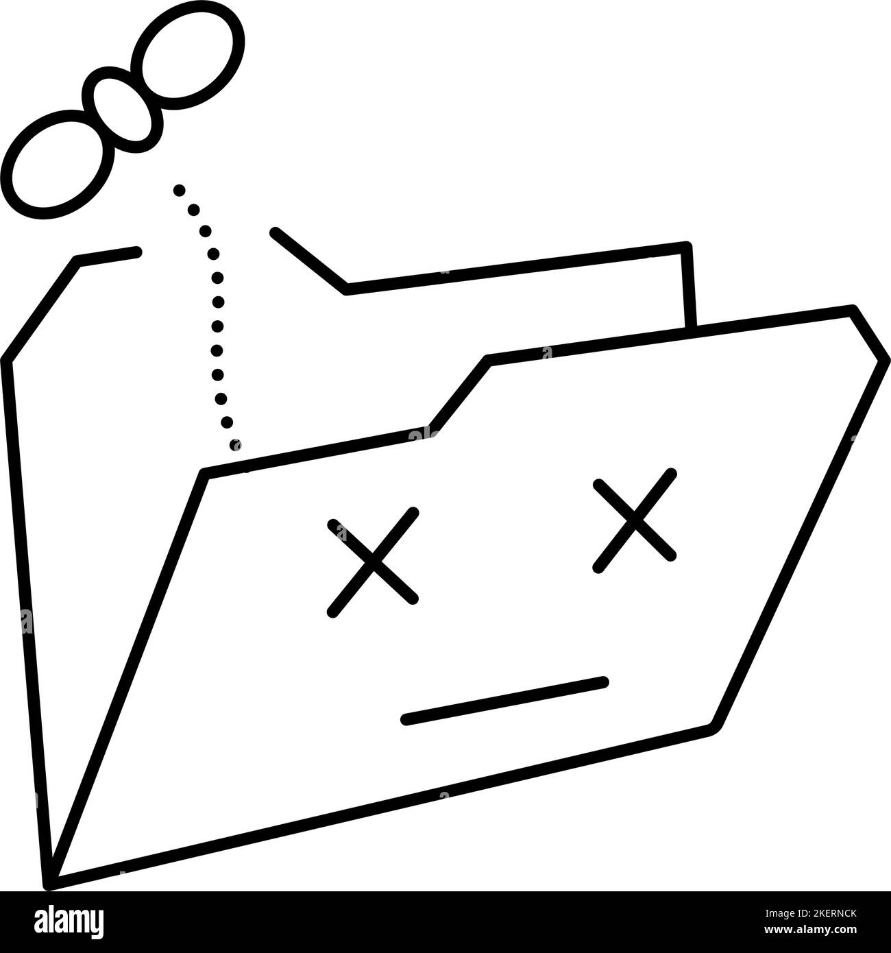 empty folder line icon vector illustration Stock Vector Image & Art - Alamy empty folder line icon vector illustration Stock Vector Image & Art - Alamy