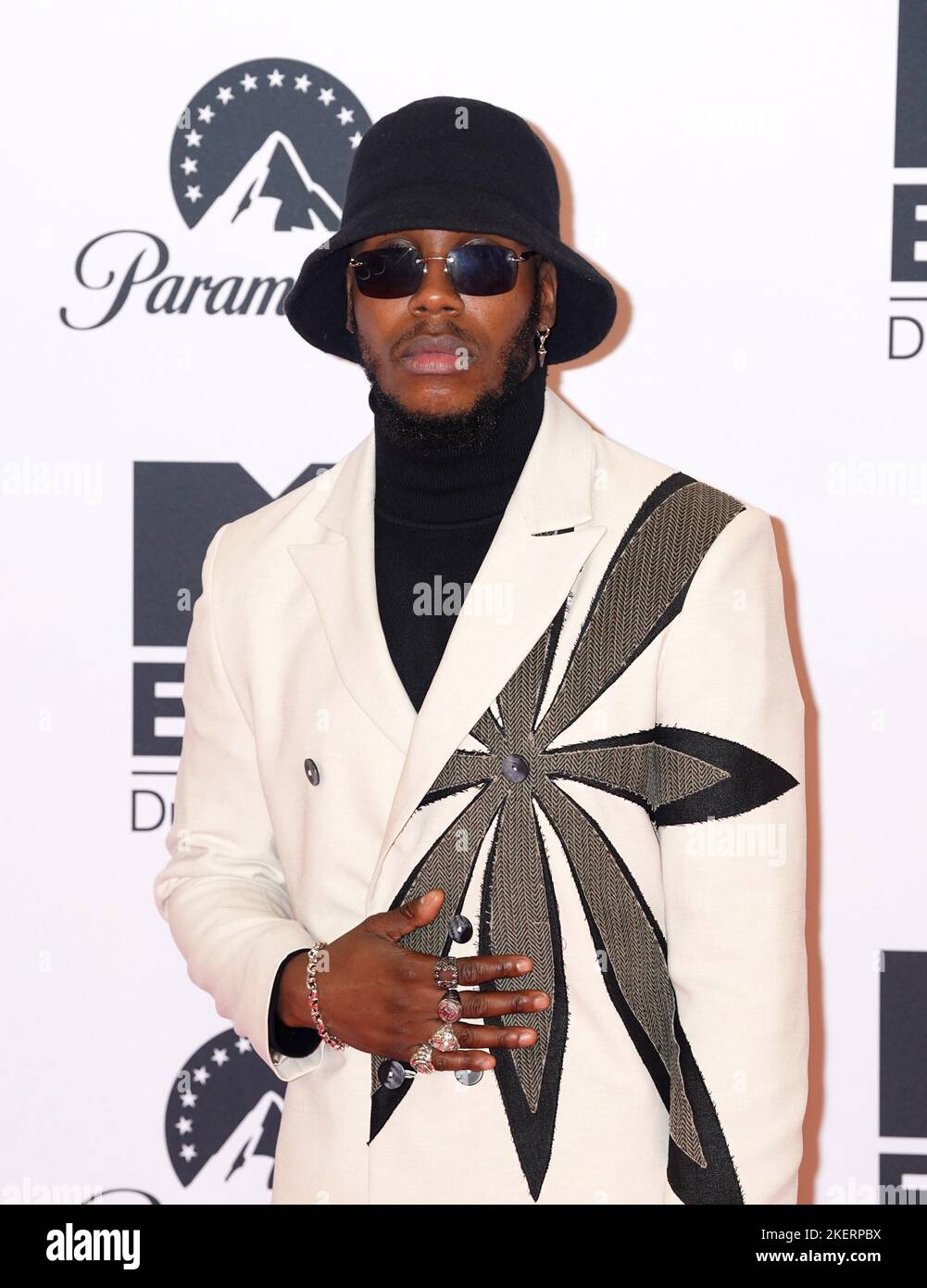 Che Lingo attending the MTV Europe Music Awards 2022 held at the PSD ...