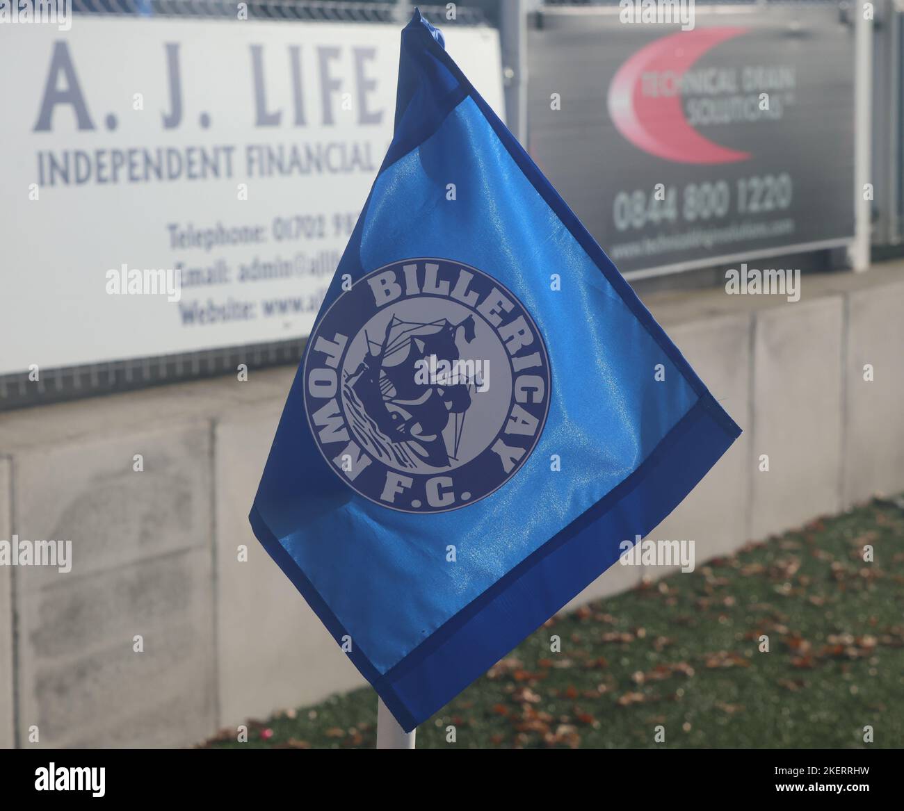 Cornor Flag during The FA Women's FA Cup First Round soccer match ...
