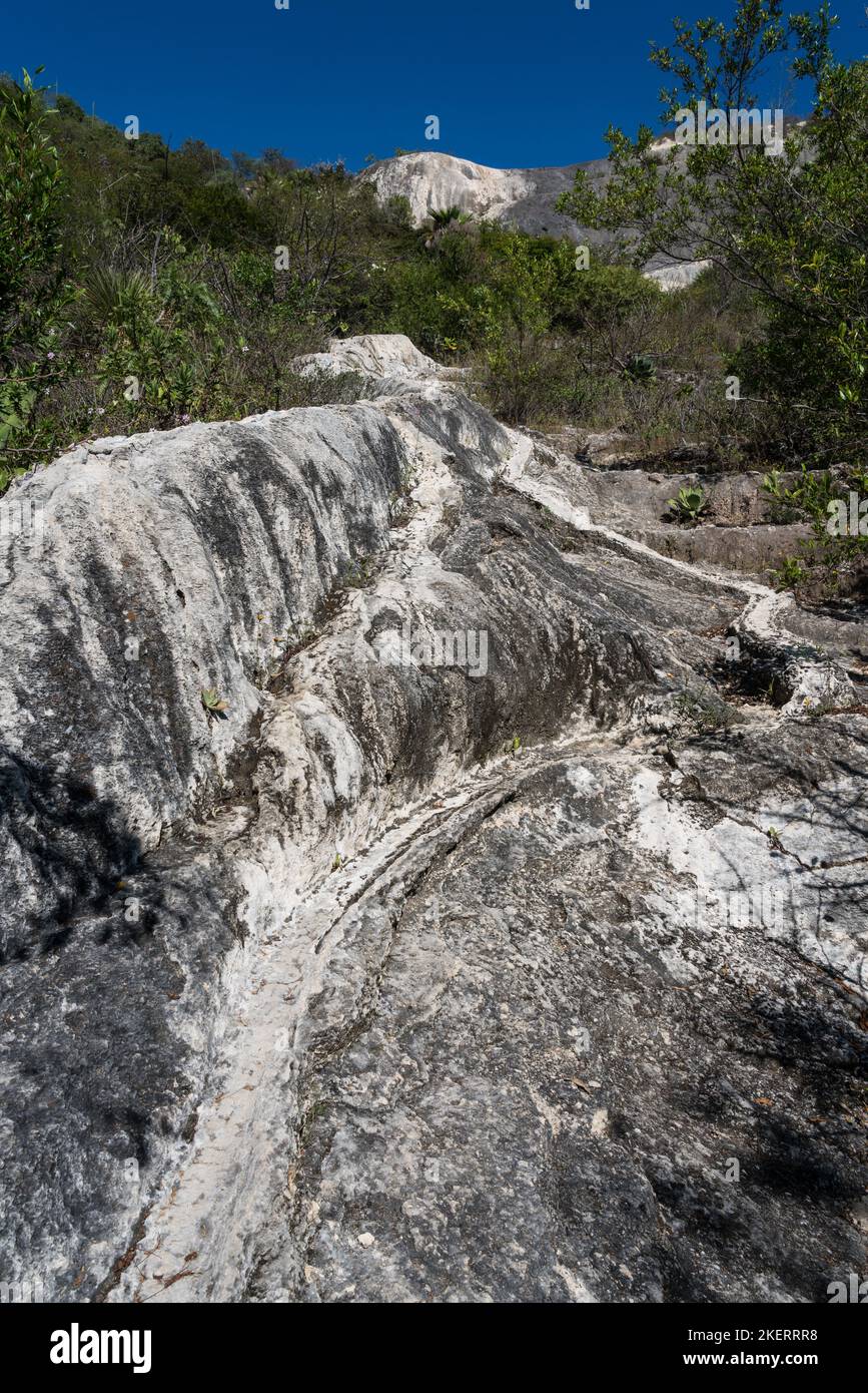 Pre-Hispanic irrigation water channels of the ancient indigenous people ...