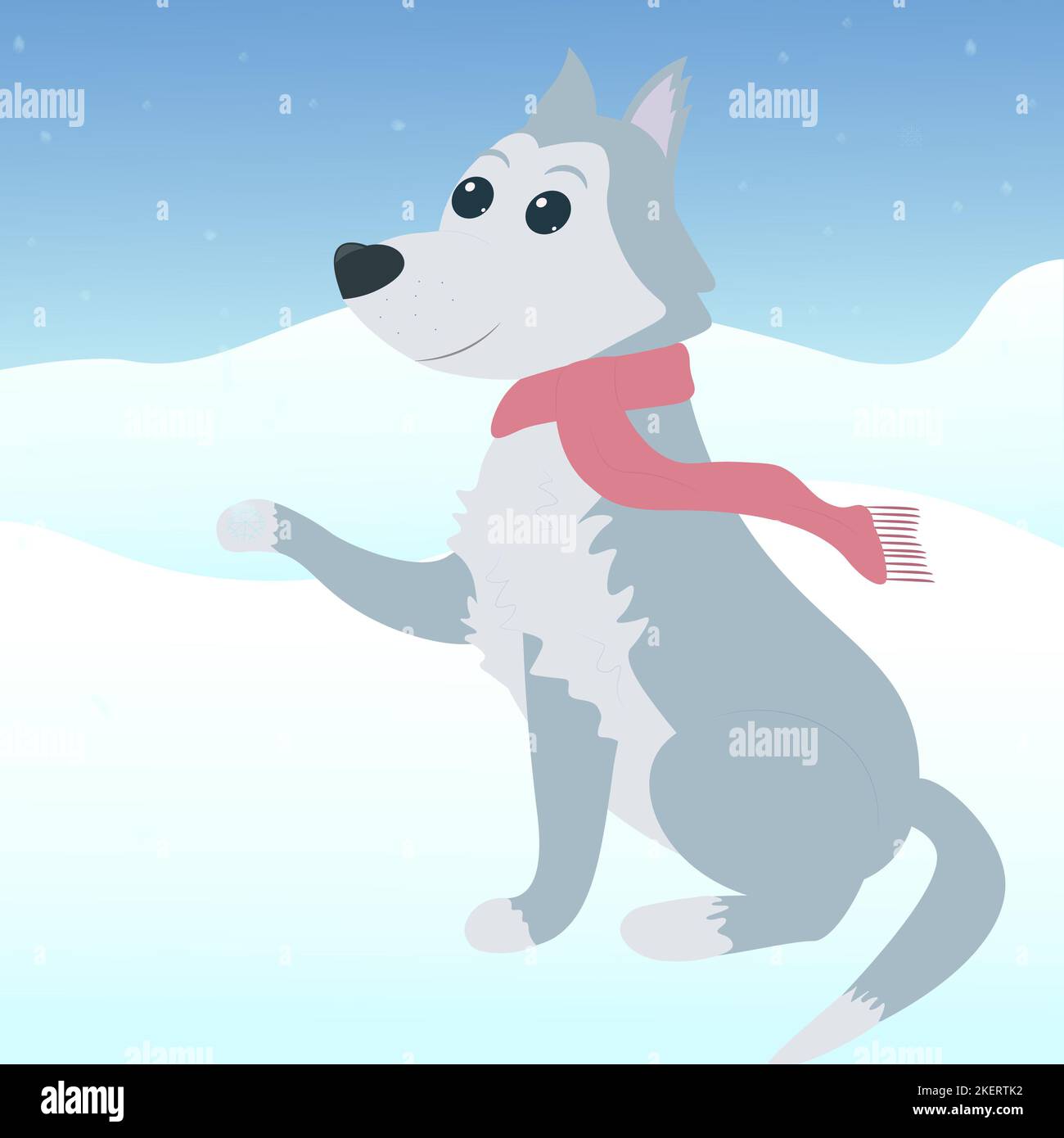 Children and wolf hi-res stock photography and images - Alamy