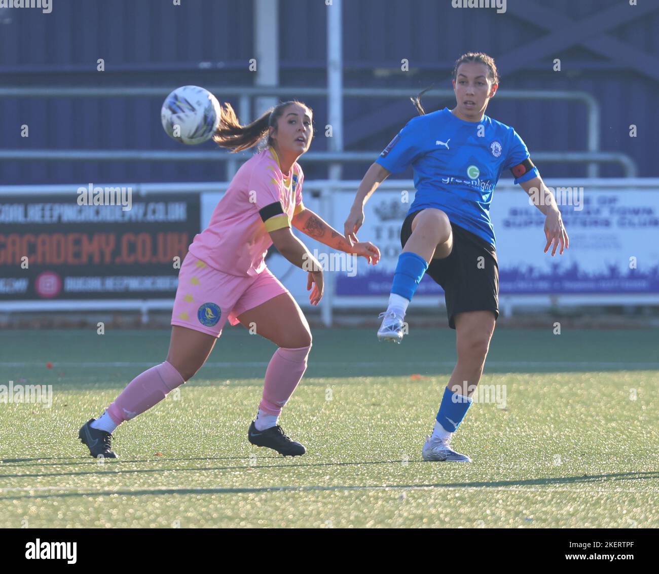 Jess King of Billericay Town Women during The FA Women's FA Cup First ...