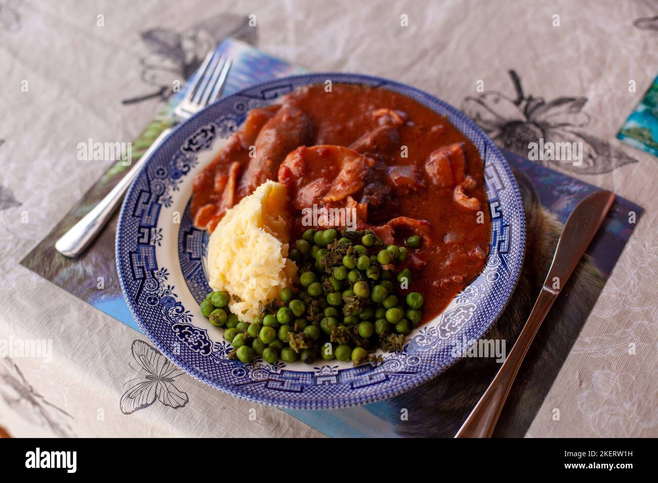 English meal hi-res stock photography and images - Alamy