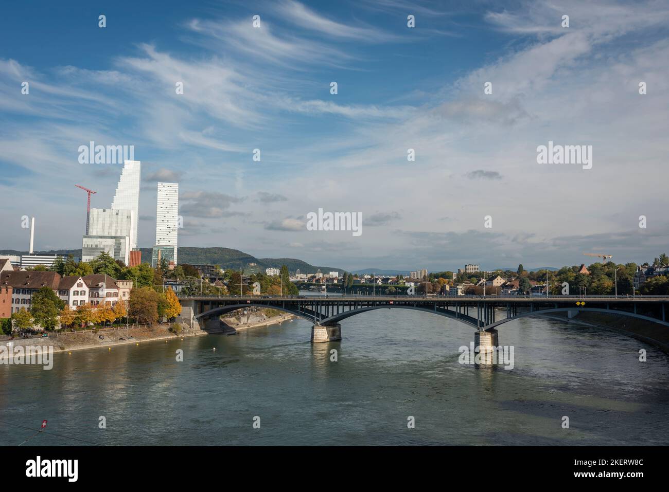 Roche tower basel hi-res stock photography and images - Alamy