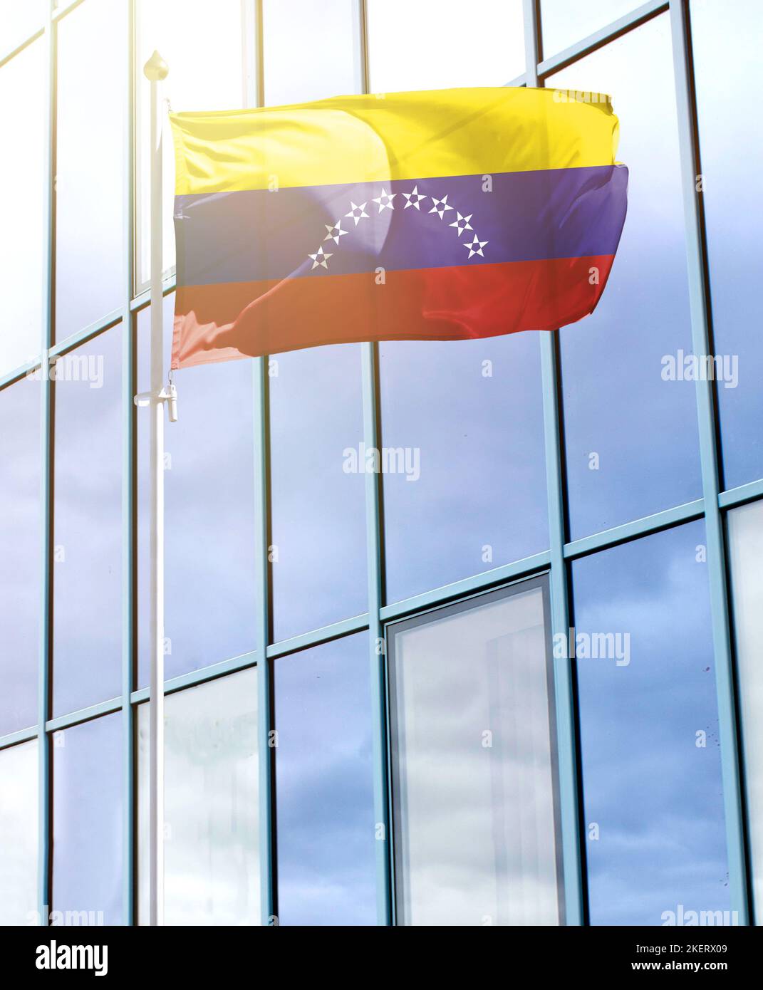 Flag venezuela hand heart symbol hi-res stock photography and images ...
